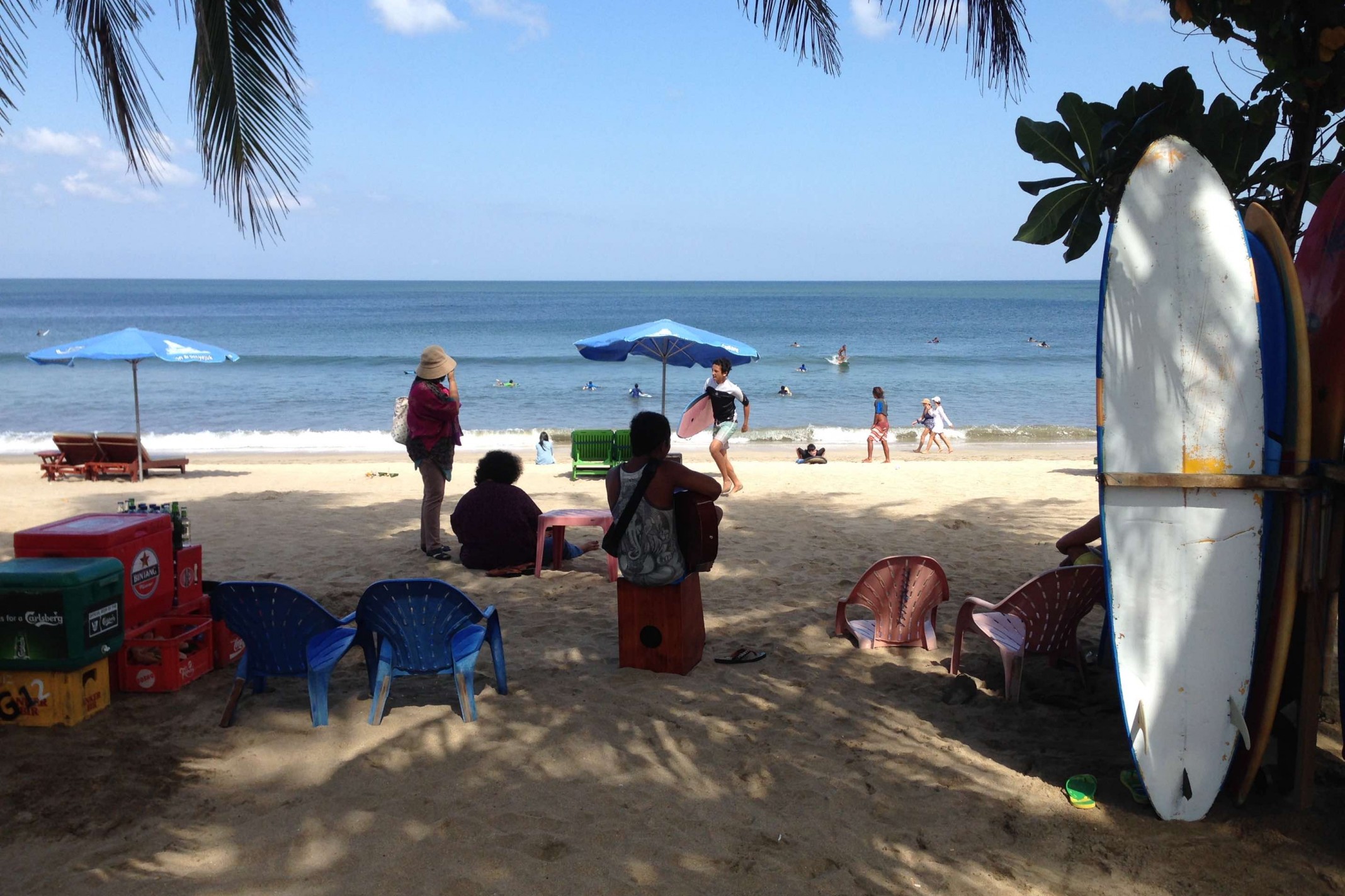 Learn to surf in Bali